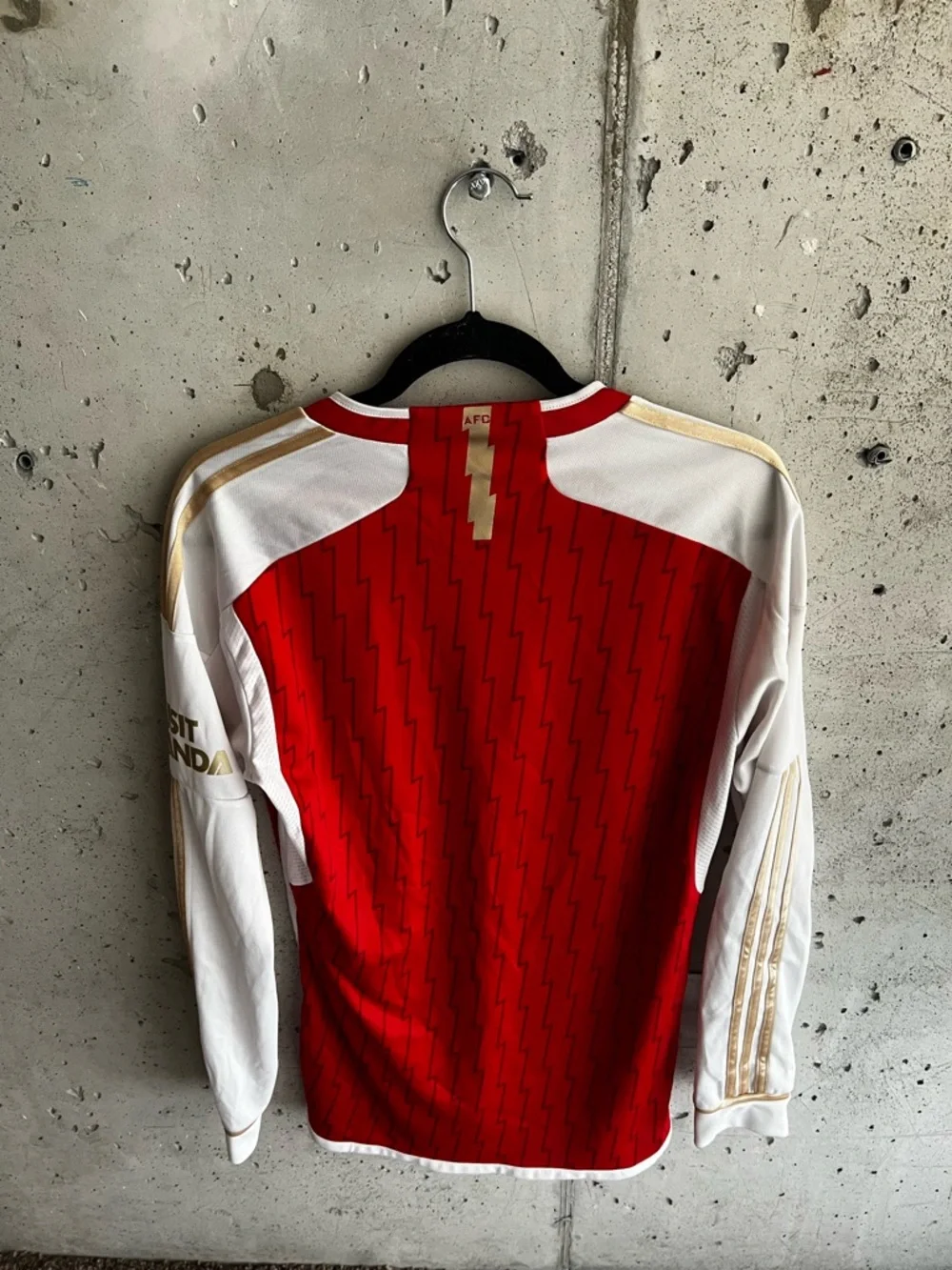 Arsenal | Shirts | Arsenal Emirates Fly Better Home Jersey Red White ...